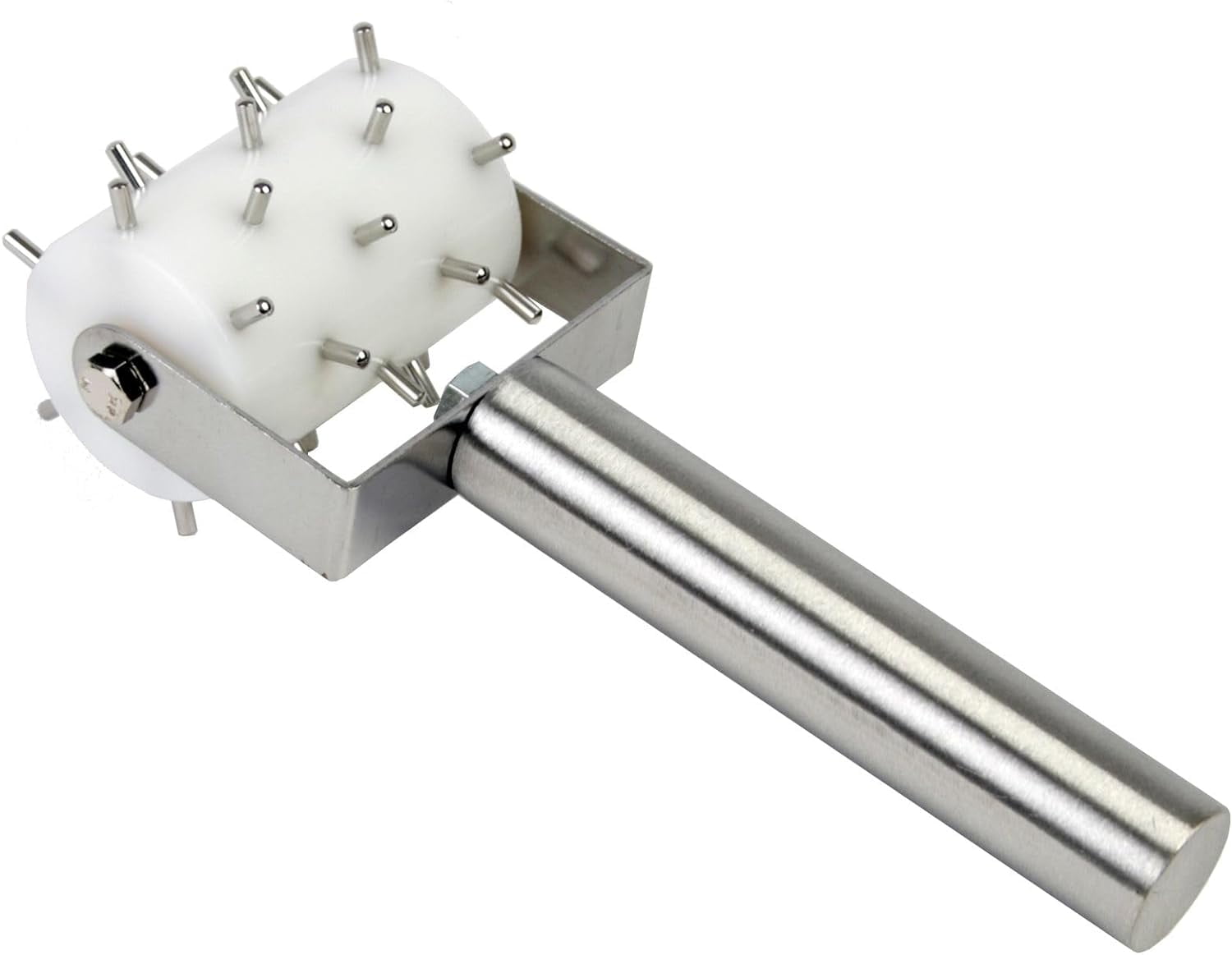 TrueCraftware- Pizza Dough Half Size Roller Docker with Pins Stainless ...