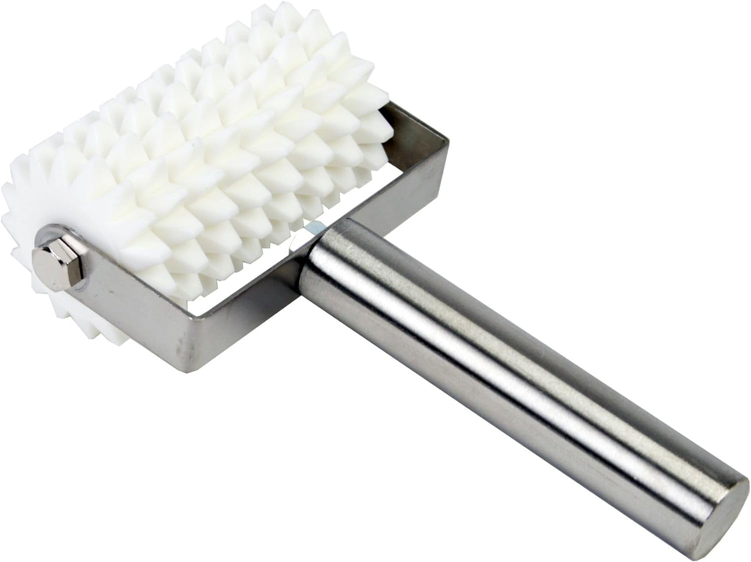 TrueCraftware- Pizza Dough Roller Docker 8 Wheels Stainless Steel ...