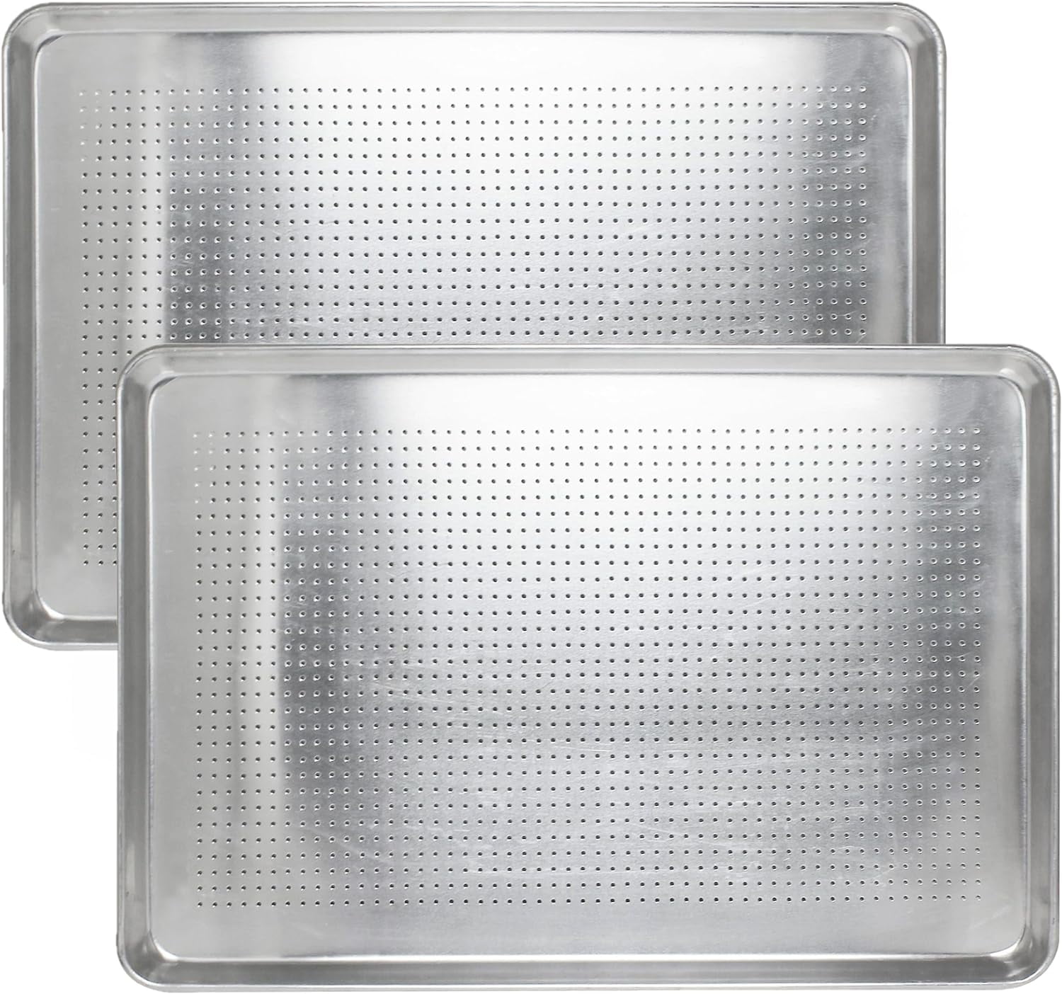 TrueCraftware- Set of 2 Half Size 18" x 13" Perforated Aluminum Sheet ...