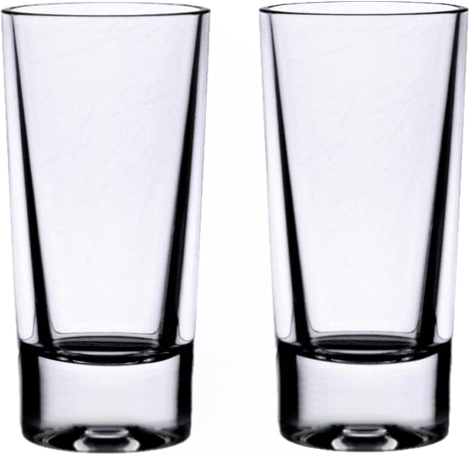 TrueCraftware- Set of 2 Polycarbonate 1-1/2 oz Straight Round Shot ...