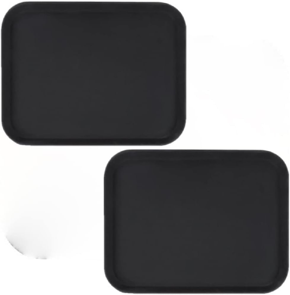 TrueCraftware- Set of 2 Rectangular 14” x 18” Rubber Lined Non-Slip ...