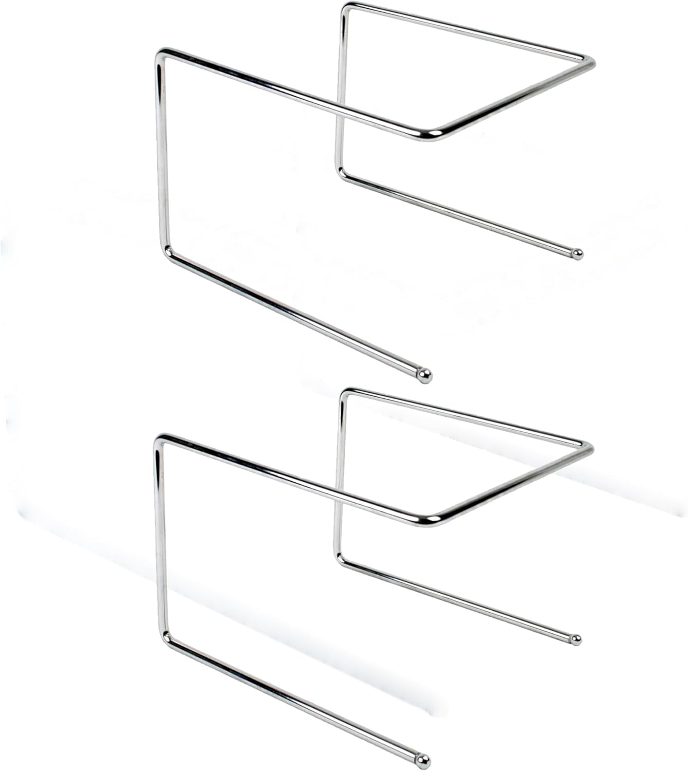 TrueCraftware-Set of 2 Wire Pizza Tray Stand 9-1/2" x 9" x 6-1/2 ...