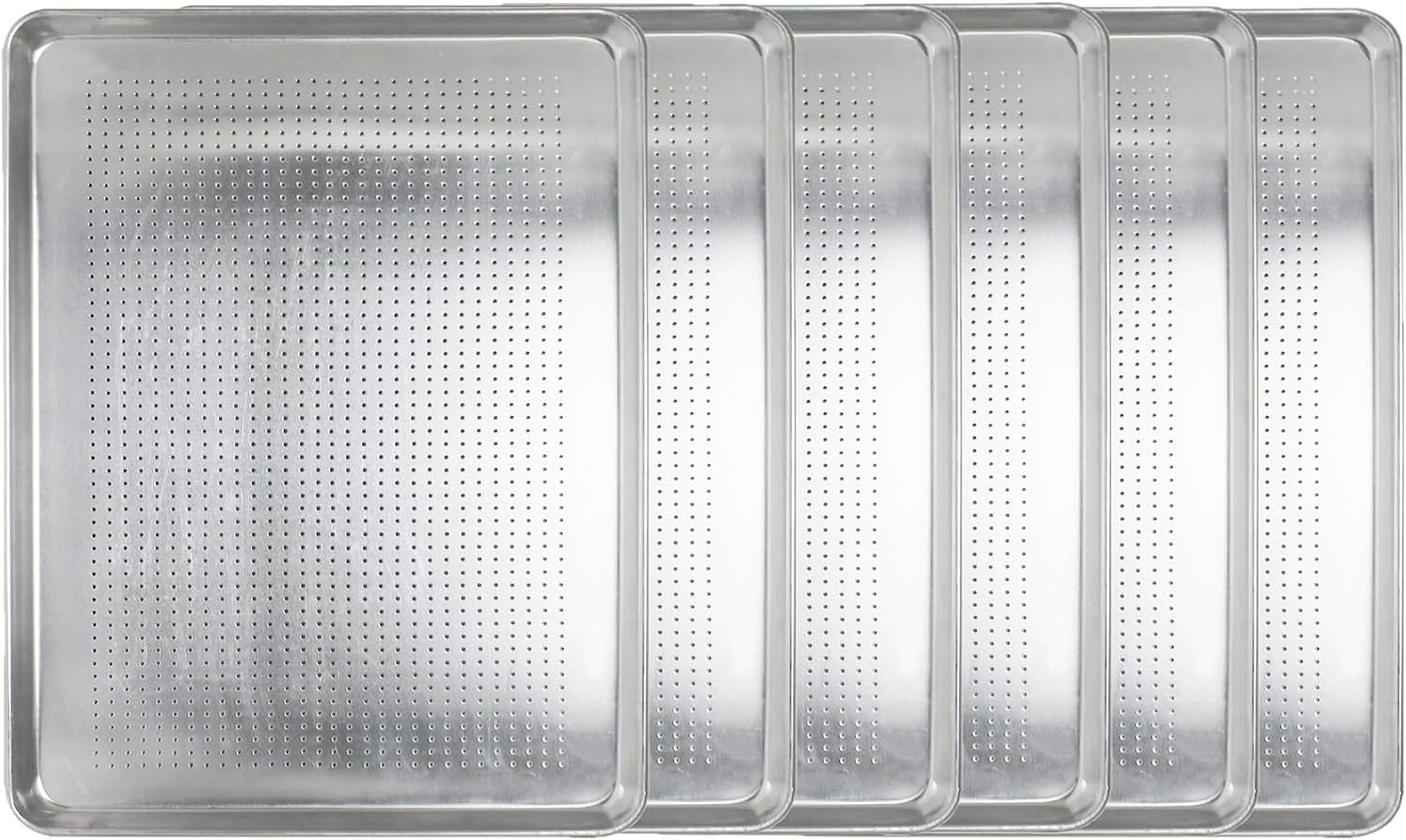 TrueCraftware- Set of 6 Half Size 18" x 13" Perforated Aluminum Sheet ...
