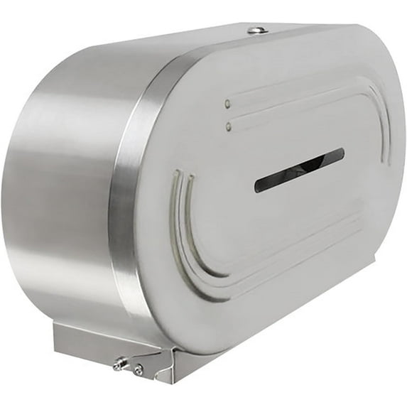 TrueCraftware-Twin Jumbo Roll Toilet Tissue Dispenser 20-1/2" x 12-1/2 ...