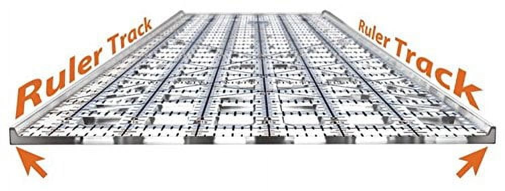 Truecut Ruler With Accutrack, Clear/Blue - Walmart.com