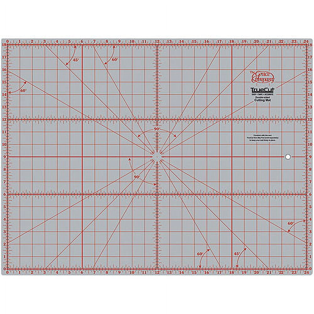 TrueCut 18" x 24" Double-Sided Durable 5 Layer Rotary Cutting Mat ...