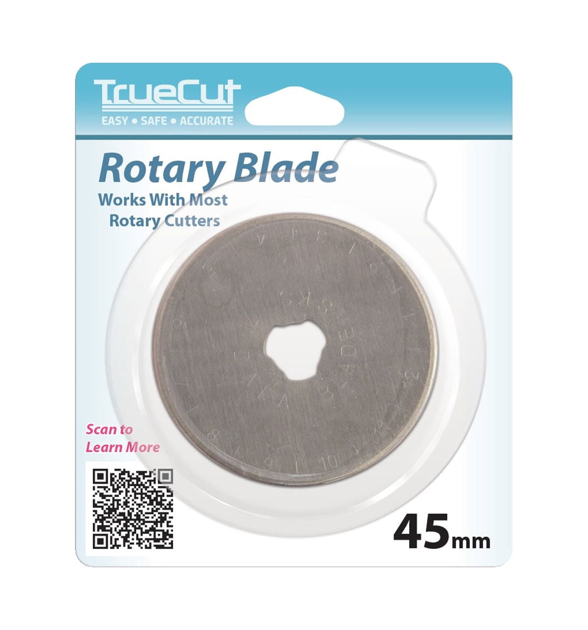 TrueCut Rotary Cutter Replacement Blades, 45mm, 2pk - Walmart.com
