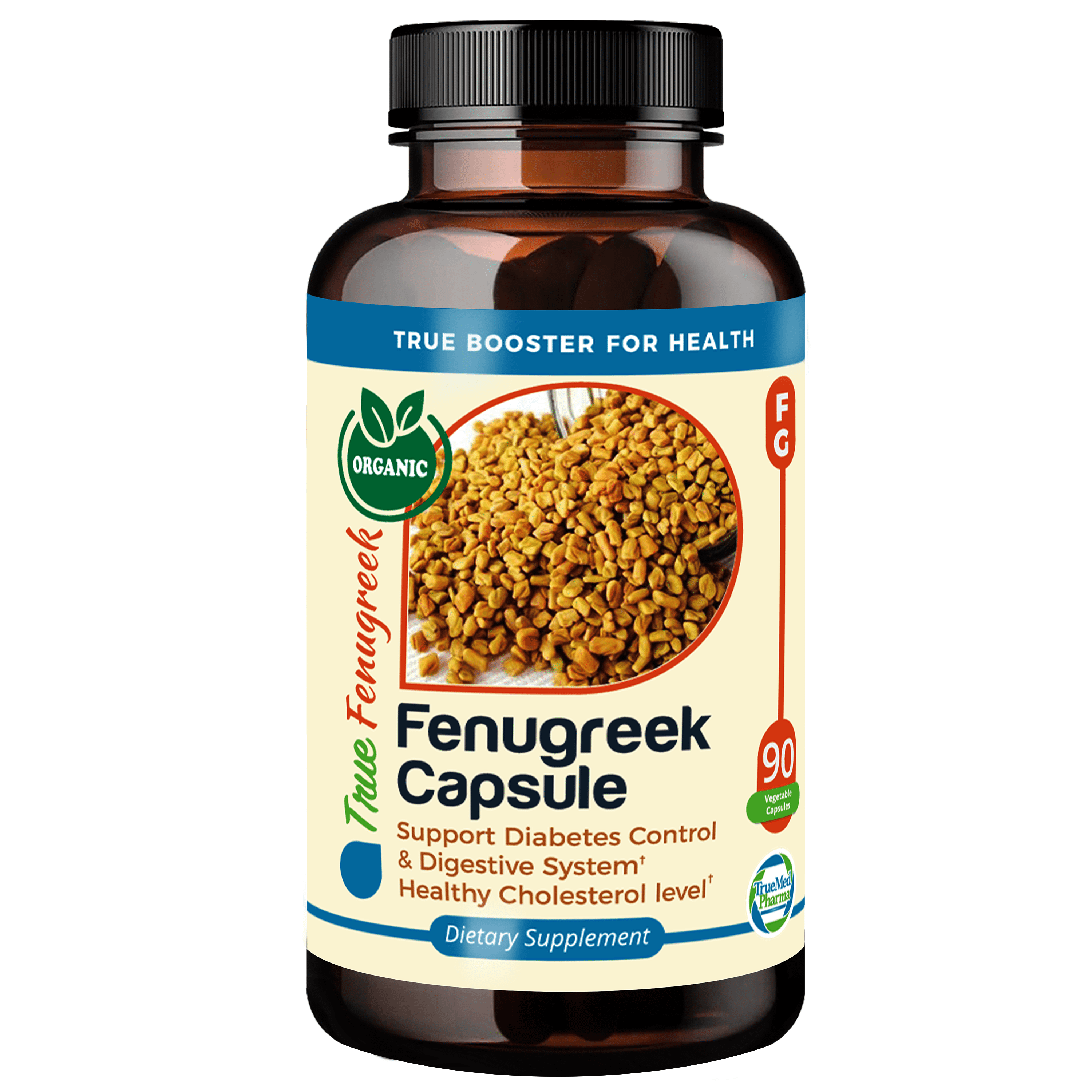 TrueMed Fenugreek Trigonella Foenum Graecum Seed Support Diabetes ...