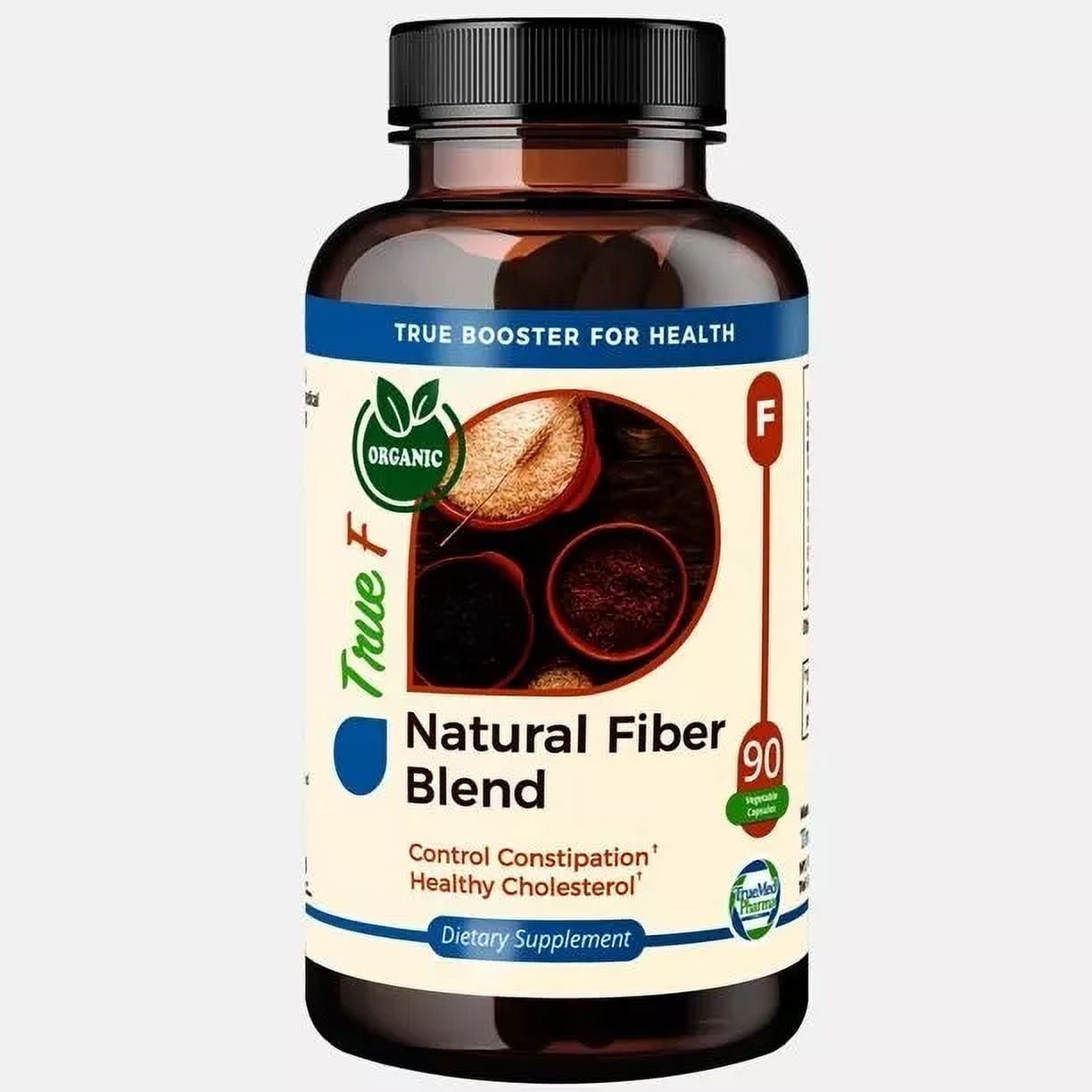 TrueMed-Natural Fiber Blend Supplement Control Constipation Healthy ...