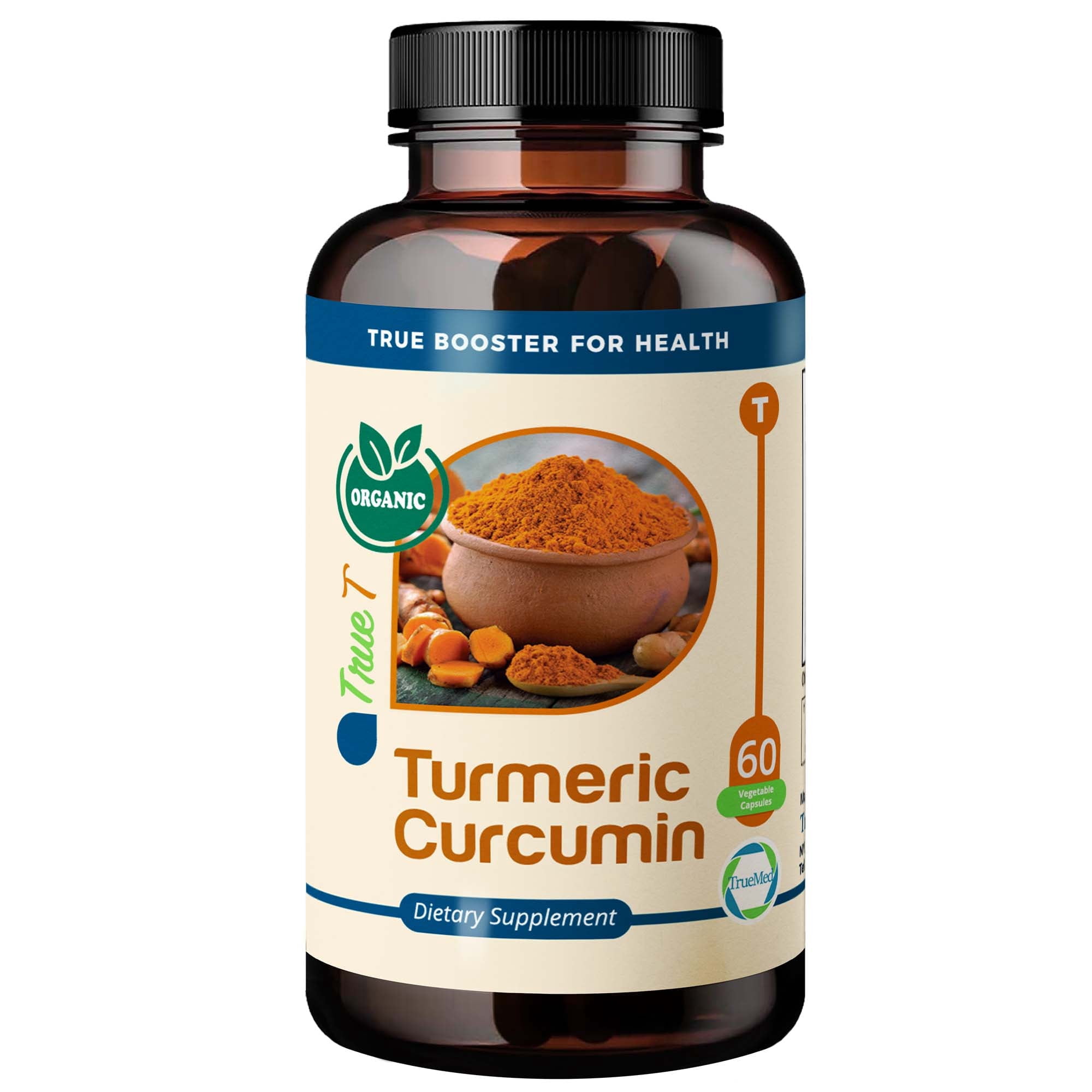 TrueMed Turmeric Curcumin Dietary Supplements, Joint Health Support ...