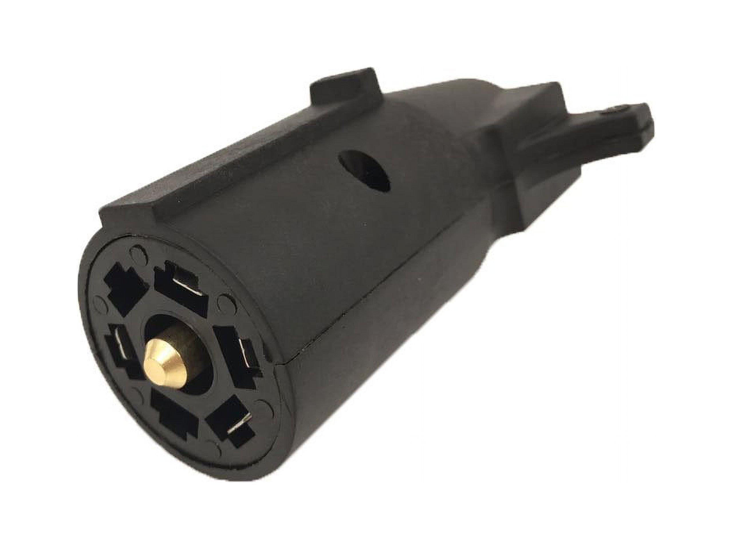 TruePower Trailer Connector Adapter 7-Way to 6-Way Adapter - Walmart.com