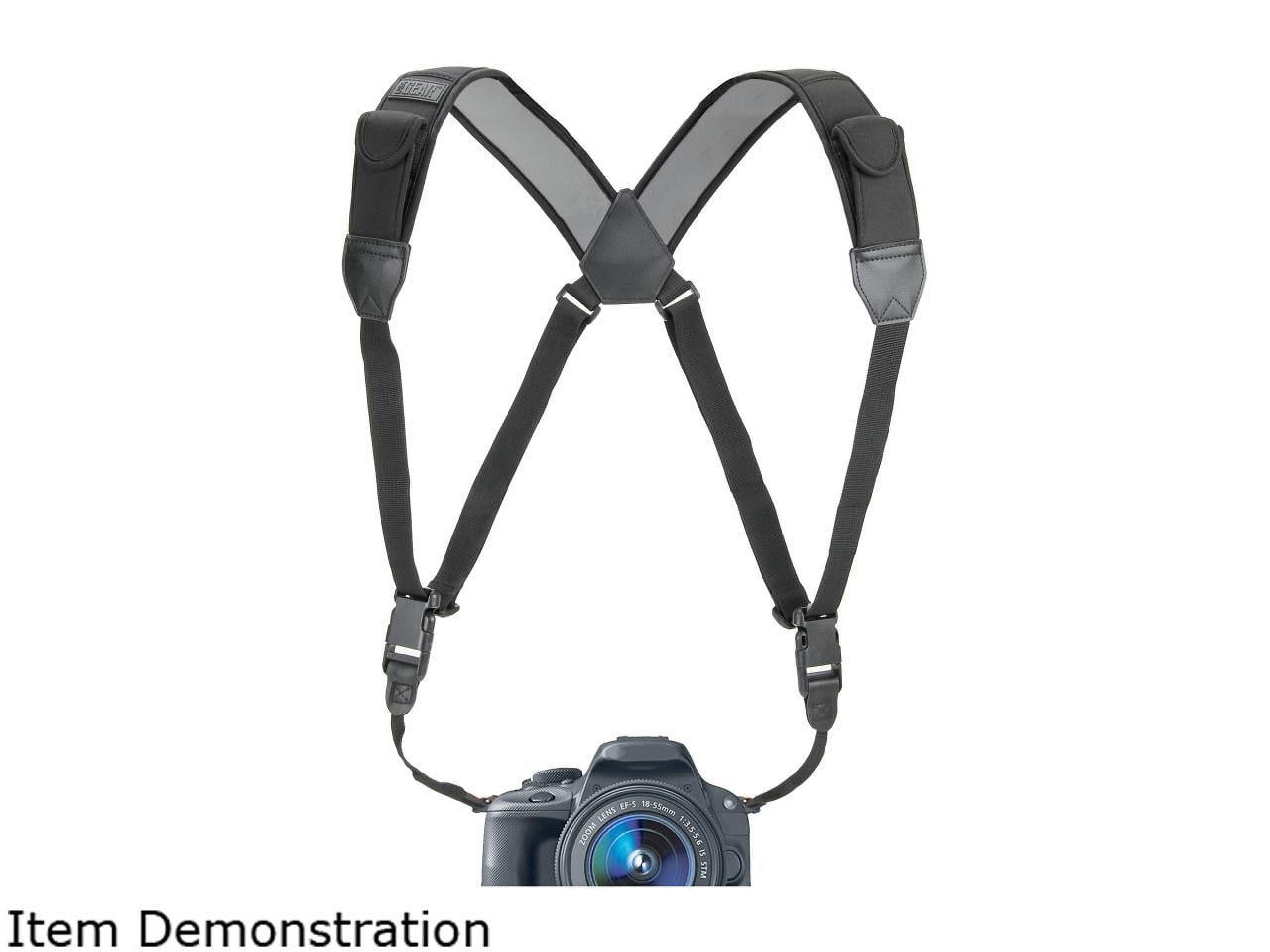 USA Gear DSLR Chest Harness Strap with Quick Release, Compatible with ...