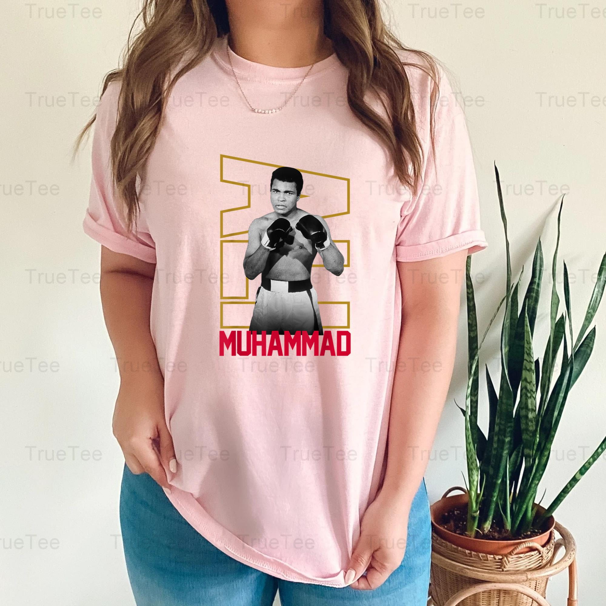 TrueTee11 Muhammad Ali Gold Graphic Design Style Boxing Legend Champion ...