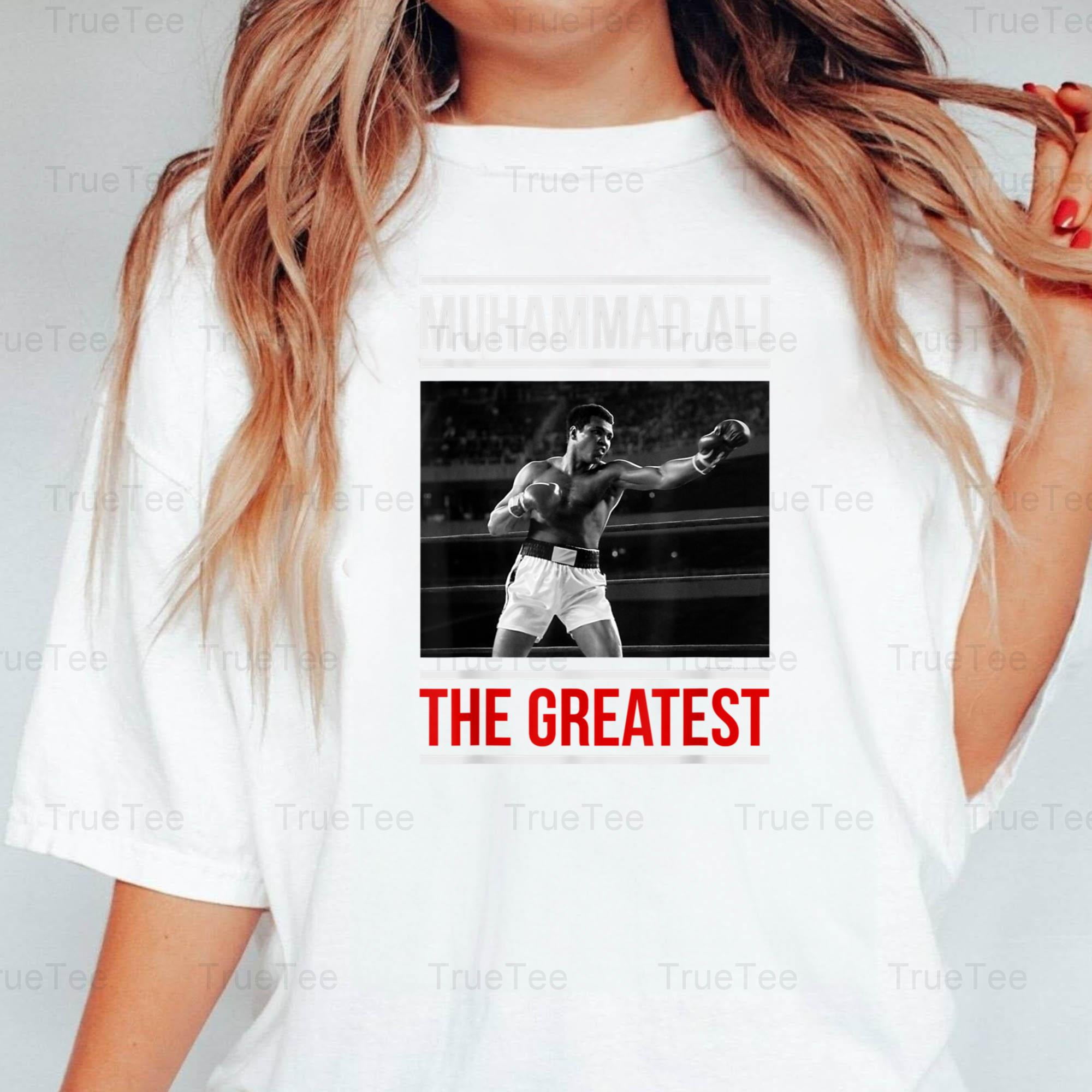 TrueTee11 Muhammad Ali The Greatest Graphic Design Style Boxing Legend ...