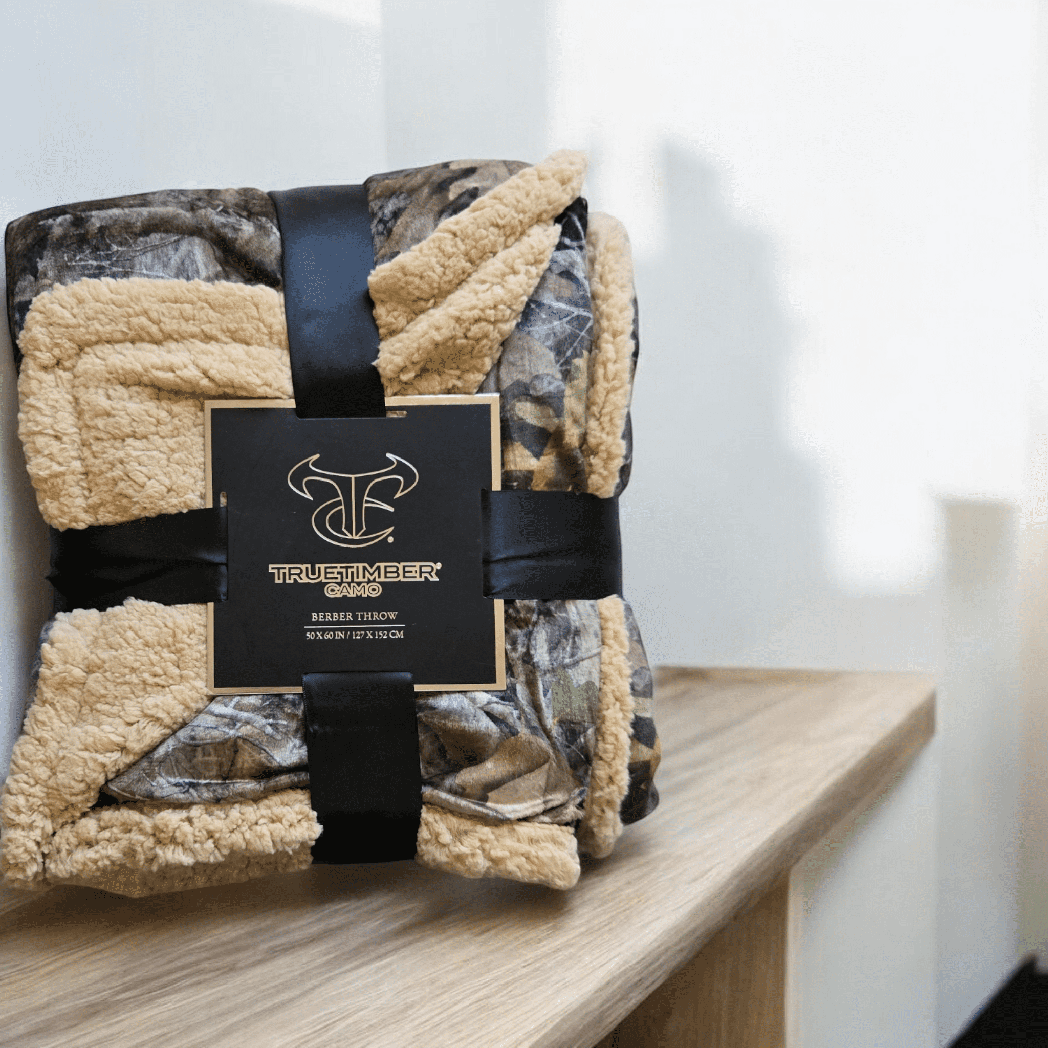 TrueTimber Camo Berber Throw Blanket 50 x 60 in - Walmart.com