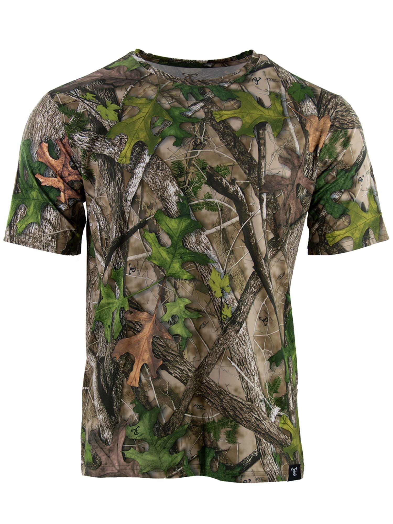 TrueTimber HTC Green Camouflage Performance Short Sleeve Shirt, Size M ...