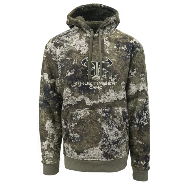 TrueTimber High Pile Fleece Hoodie - Walmart.com