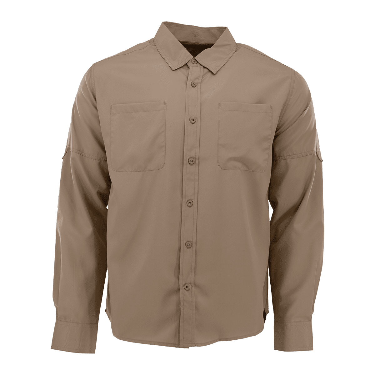 TrueTimber Men's Back-Cast Long Sleeve Button Down Fishing Shirt ...