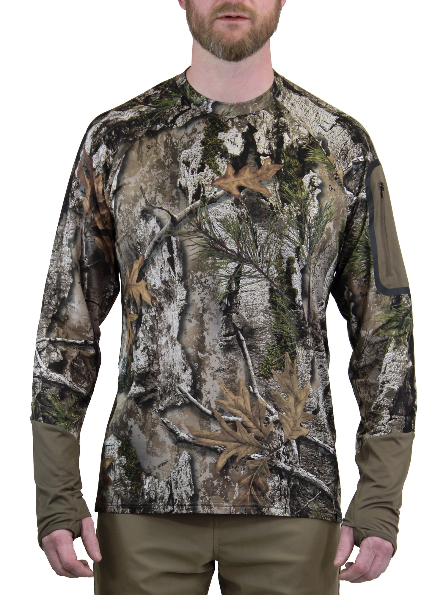 TrueTimber Tekari BoldRun Long Sleeve Shirt - Atera Camo - Walmart.com