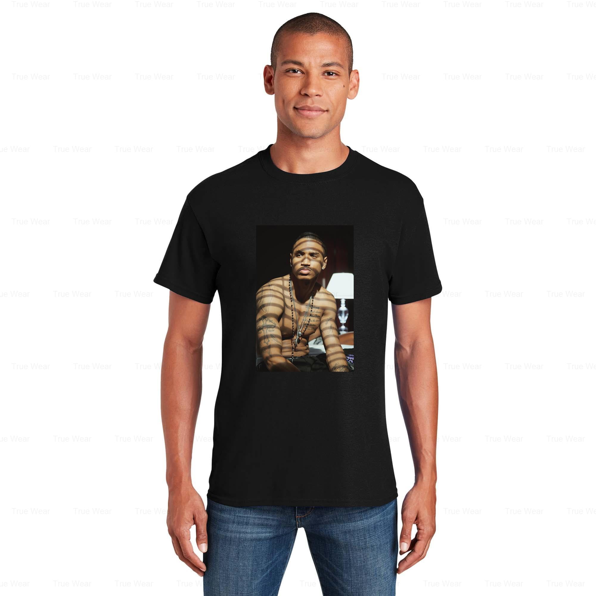 TrueWear21 Trey Songz Shirtless Photo T-Shirt Music, R&B, Singer ...