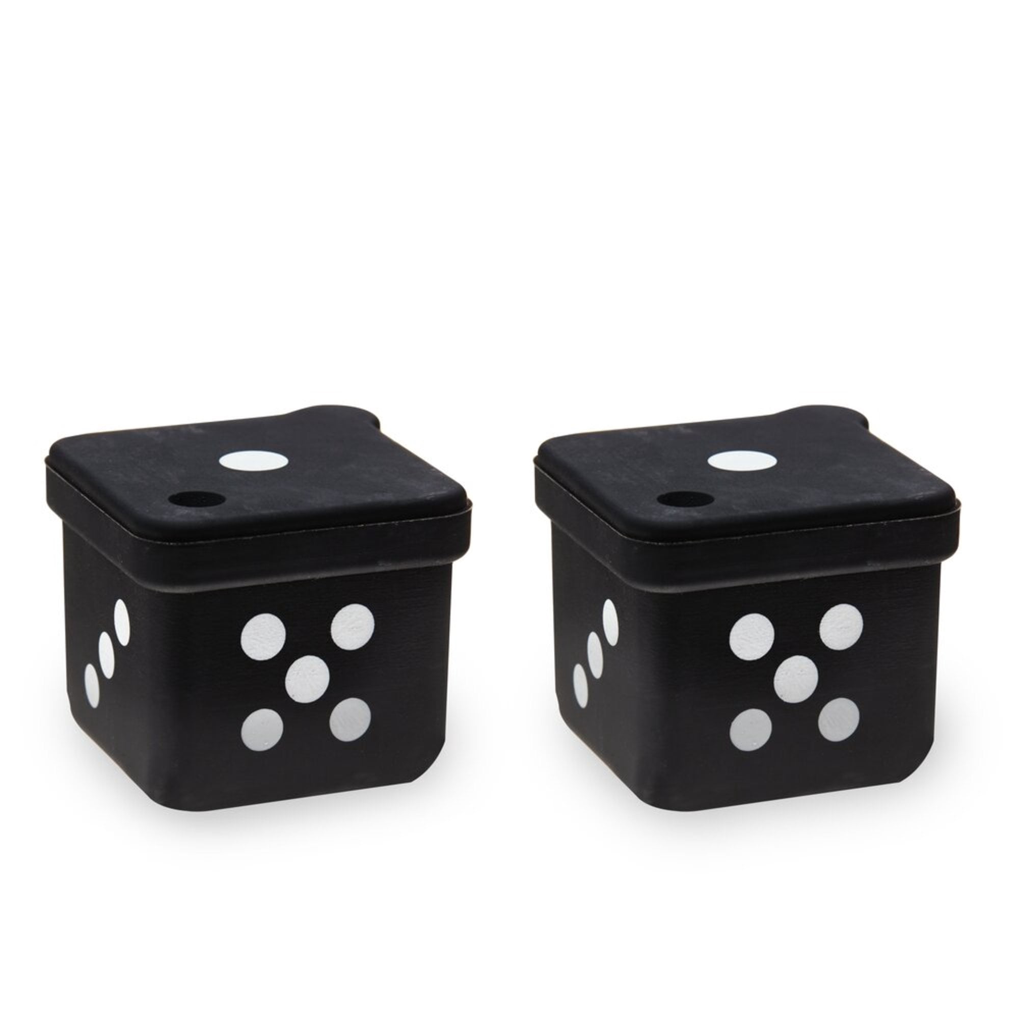 TrueZoo (D)Ice Cube Tray, Novelty Dice Shaped Silicone Molds for ...