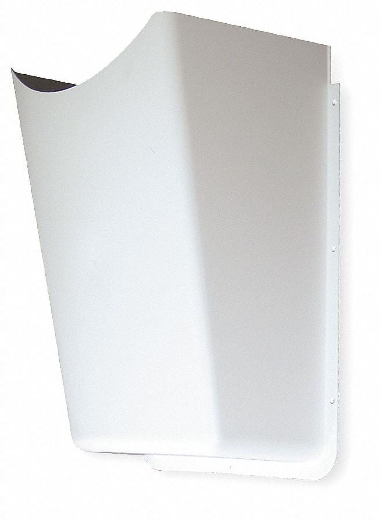 Truebro 82202 Lav Shield Made of UV Protected Vinyl White Fits ADA ...