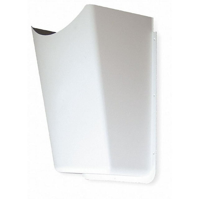 Truebro 82202 Lav Shield Made of UV Protected Vinyl White Fits ADA ...