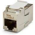 Truecable Shielded Cat6A Keystone Jack Coupler, Poe++ (4Ppoe), Ul ...