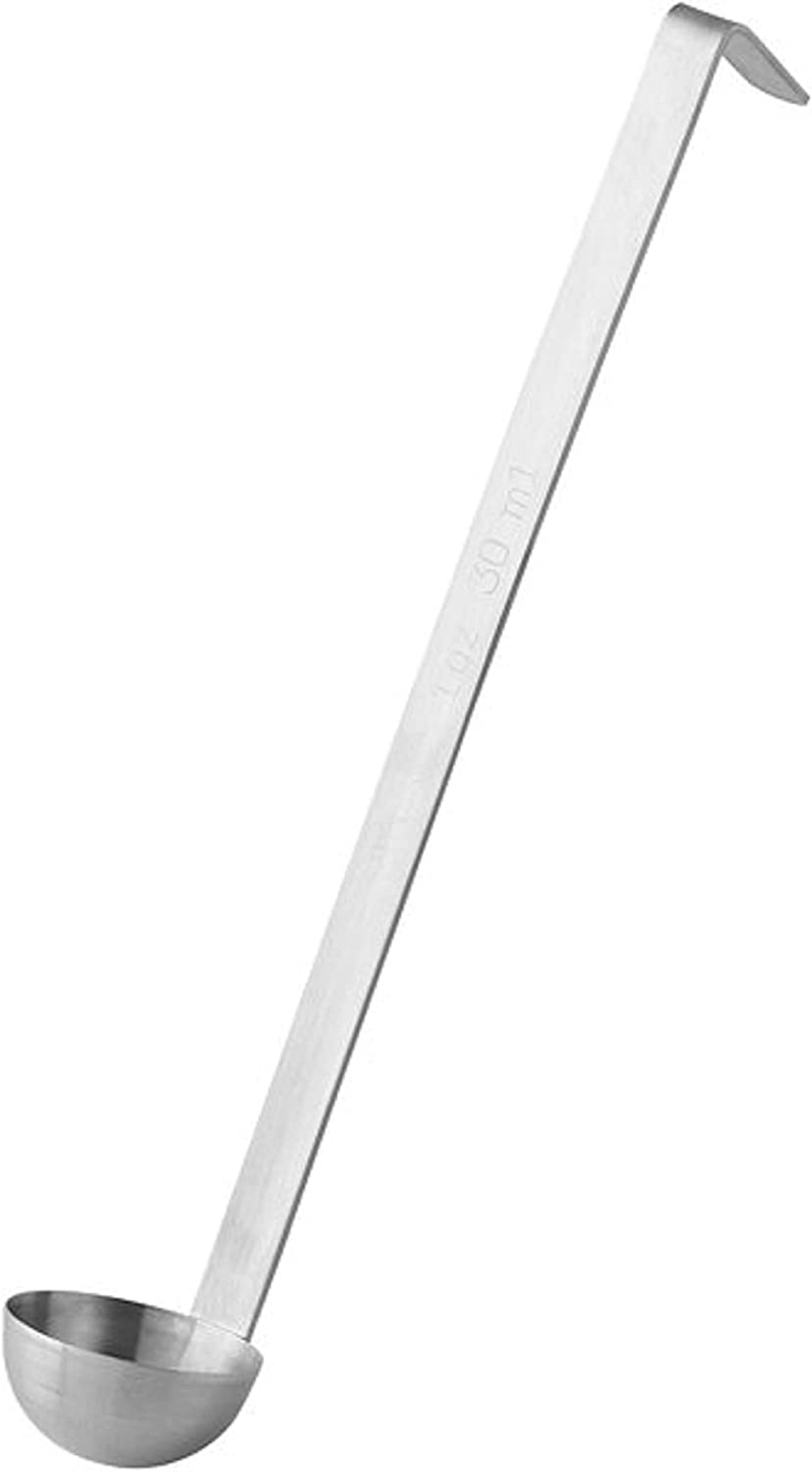 Truecraftware – 1 oz Stainless Steel Ladle with Long Hooked Handle ...