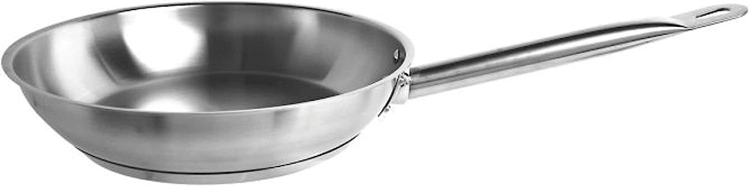 Truecraftware – 11” Stainless Steel Frying Pan with Encapsulated Base ...