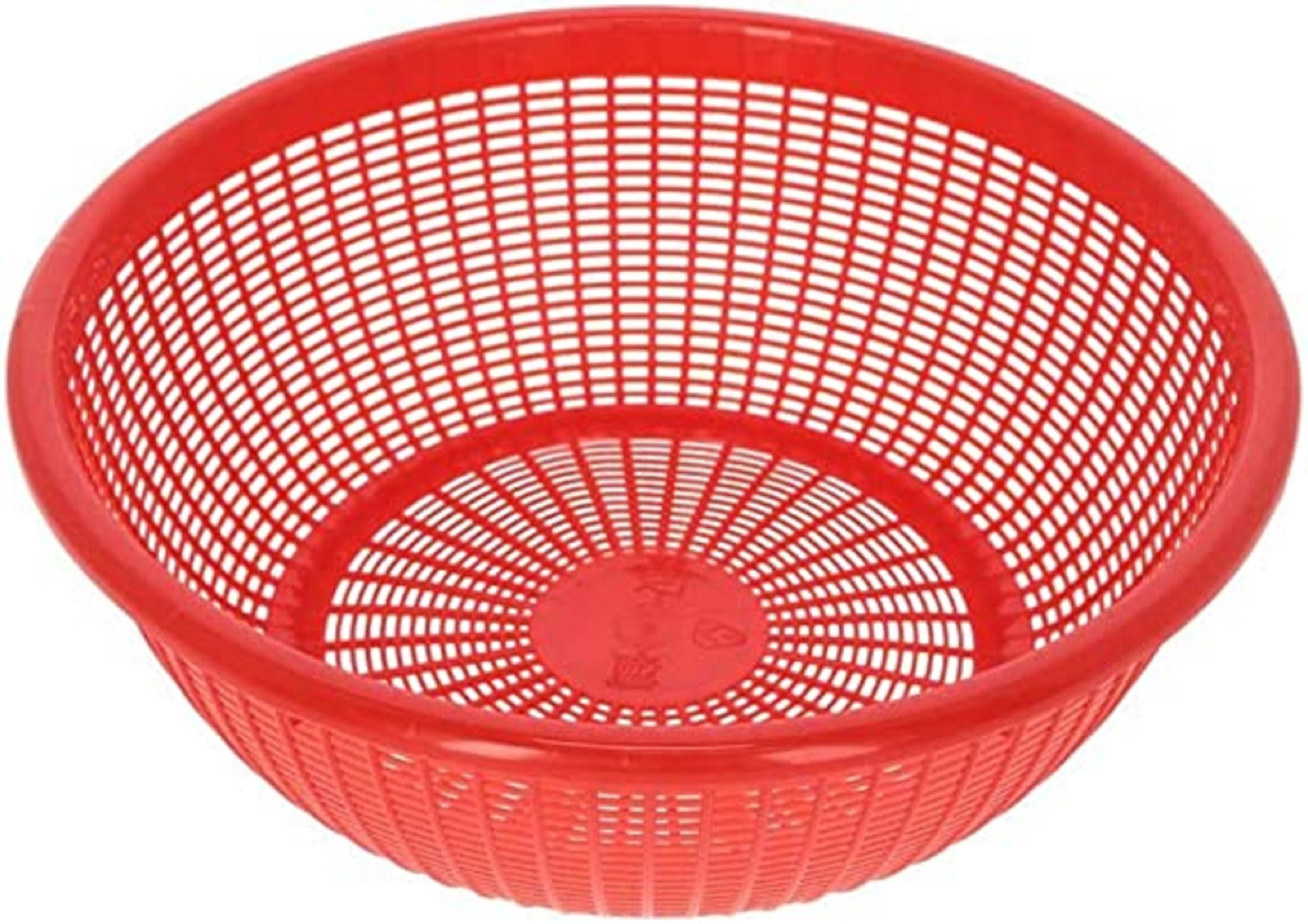 Truecraftware - 12 1/2-inch Kitchen Strainer, Round Perforated Wash ...