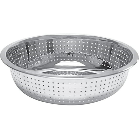 Truecraftware - 13- inch Stainless Steel Chinese Colander with 2.0 mm ...