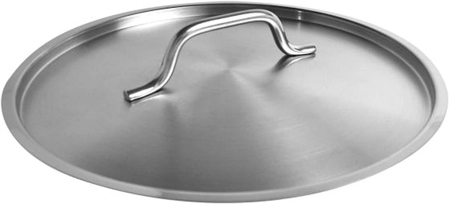 Truecraftware – 16 qt. Stainless Steel Stock Pot Lid - Heavy Duty Stock ...