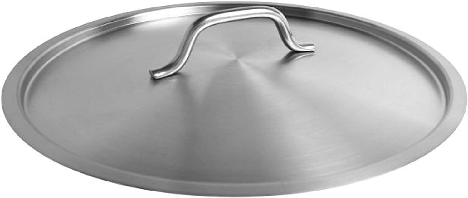 Truecraftware – 32 qt. Stainless Steel Stock Pot Lid - Heavy Duty Stock ...