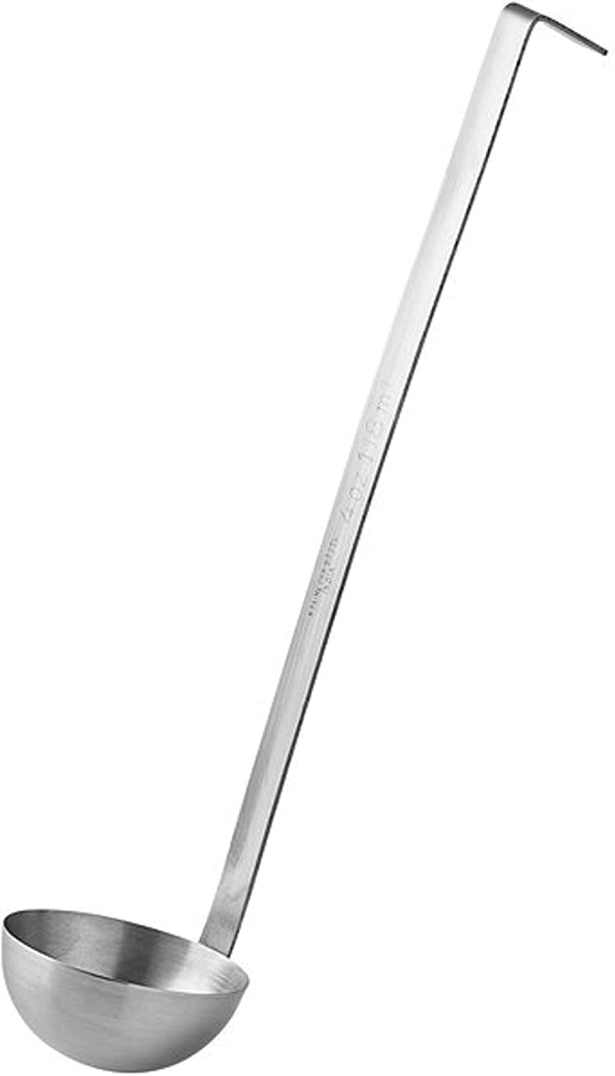 Truecraftware – 4 oz. Stainless Steel Ladle with Long Hooked Handle ...