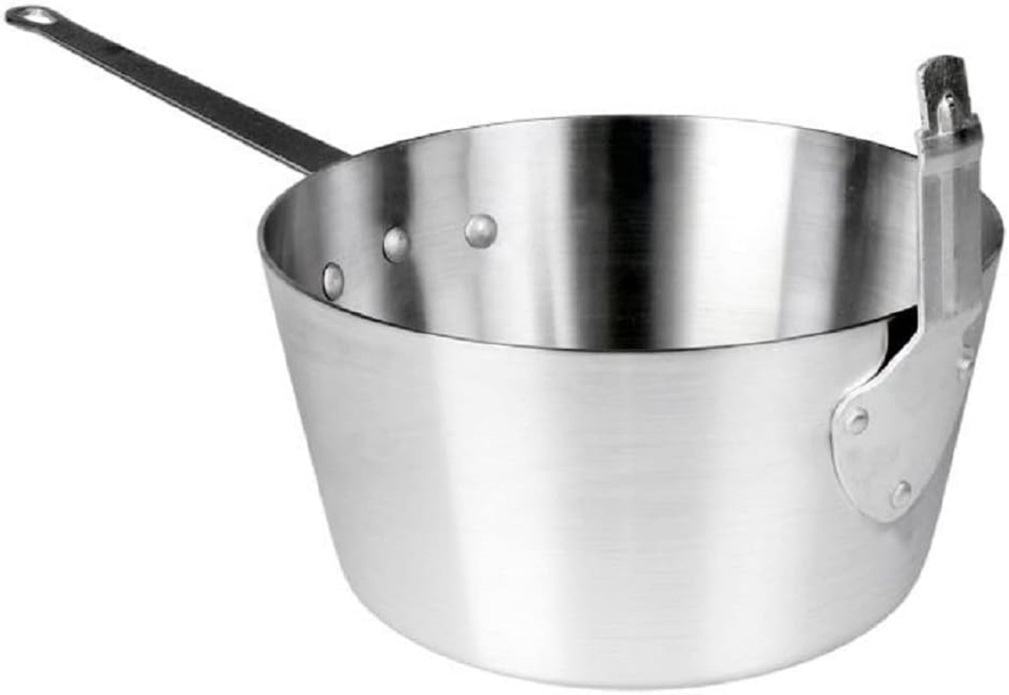 Truecraftware – 5-1/2 qt. Aluminum Fryer Saucepan with Front Stem ...