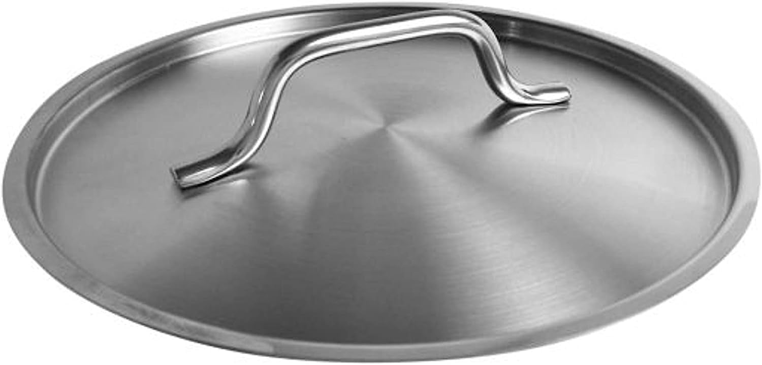 Truecraftware – 8 qt. Stainless Steel Stock Pot Lid - Heavy Duty Stock ...
