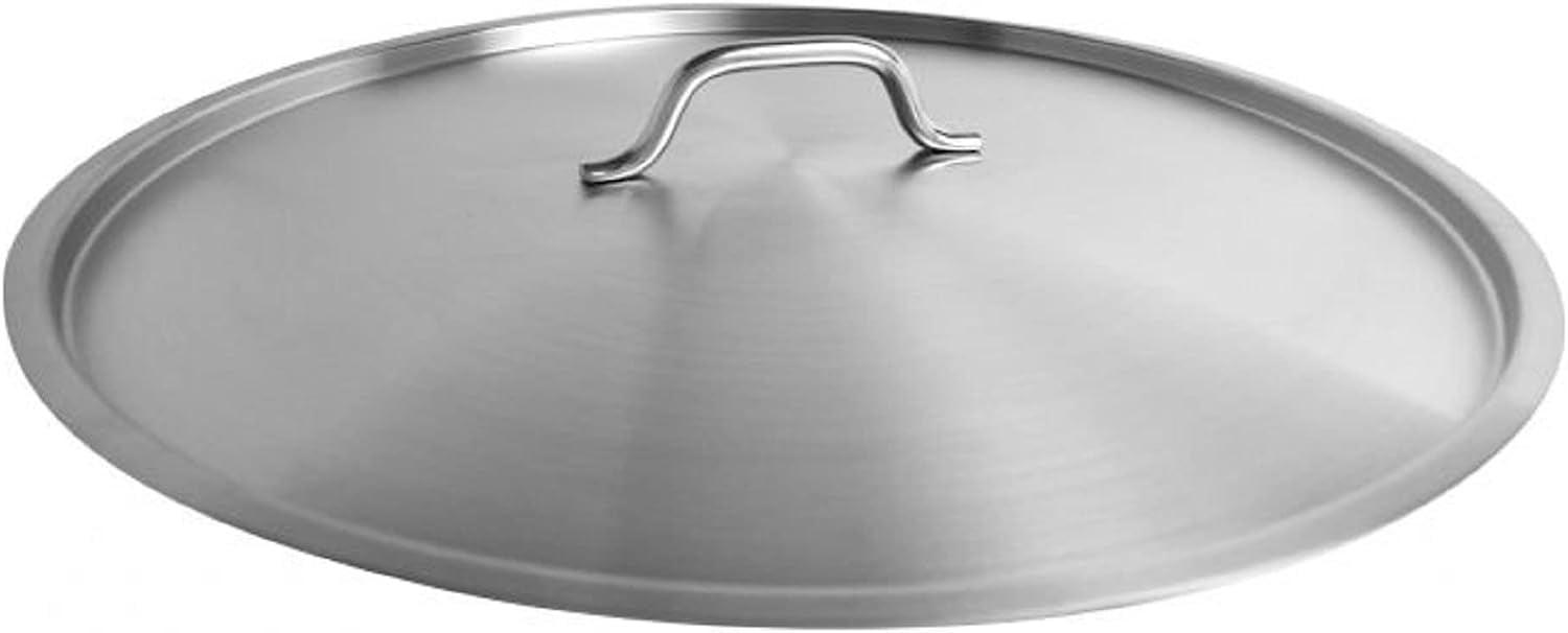 Truecraftware – 80 qt. Stainless Steel Stock Pot Lid - Heavy Duty Stock ...