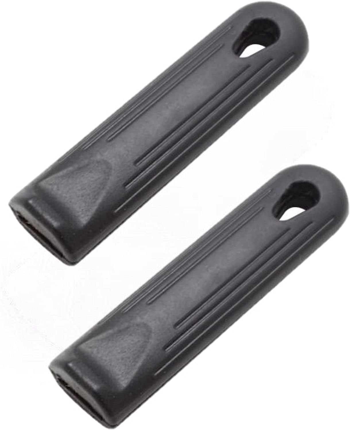 Truecraftware – Set of 2 - Black Silicone Pan Handle Sleeve for 7" and ...