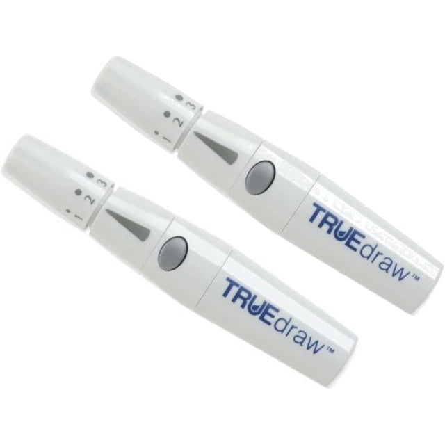 Nipro Diagnostics Truedraw Diabetic Glucose Tester Pen, 2 Lancing ...
