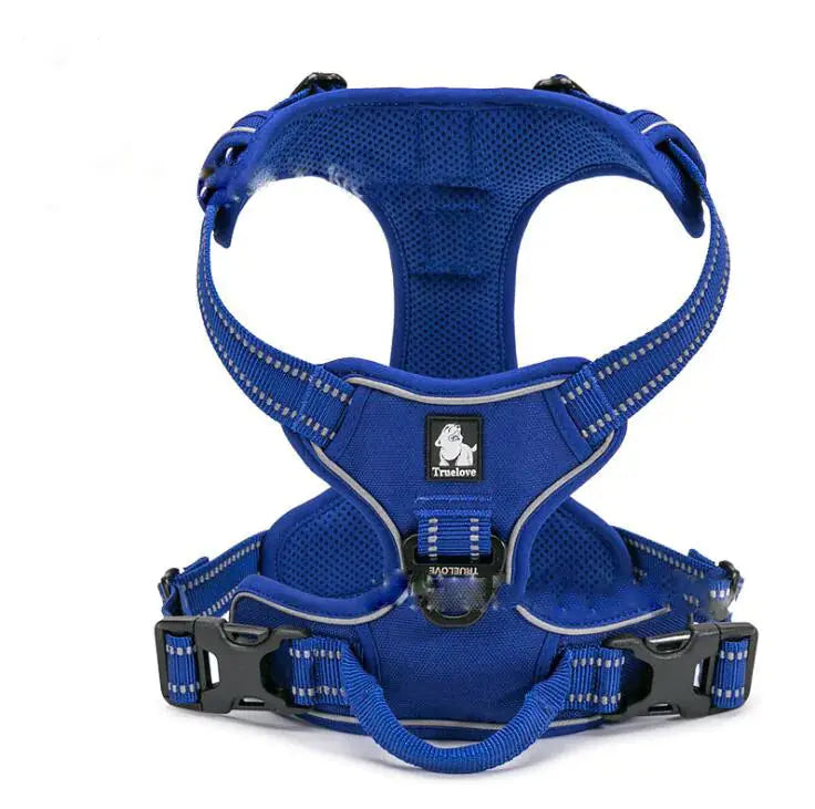 Truelove Adjustable Reflective Nylon Dog Harness - Walmart.com