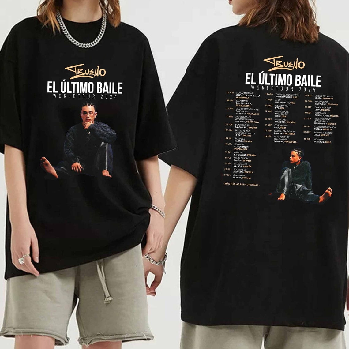 Trueno El Último Baile 2024 Tour Shirt, Trueno Rap Shirt, El Último ...