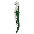 Truetap™ Green Double Hinged Waiter's Corkscrew Bottle Opener with Foil ...
