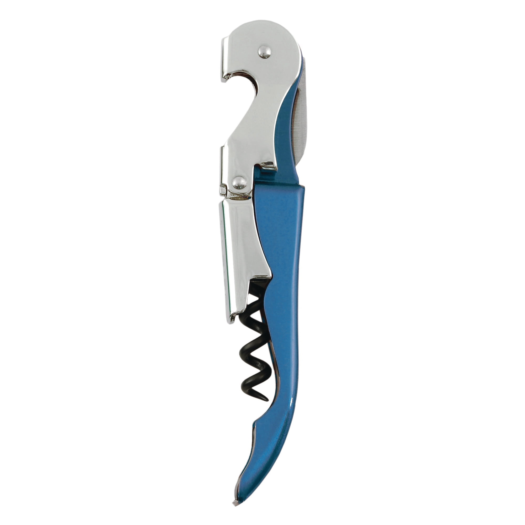 Truetap: Metallic Blue Double-Hinged Corkscrew - Walmart.com