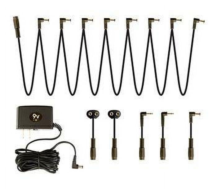 Truetone NW1CP2-US One Spot 9V DC Power Adapter and Cable Combo Pack ...
