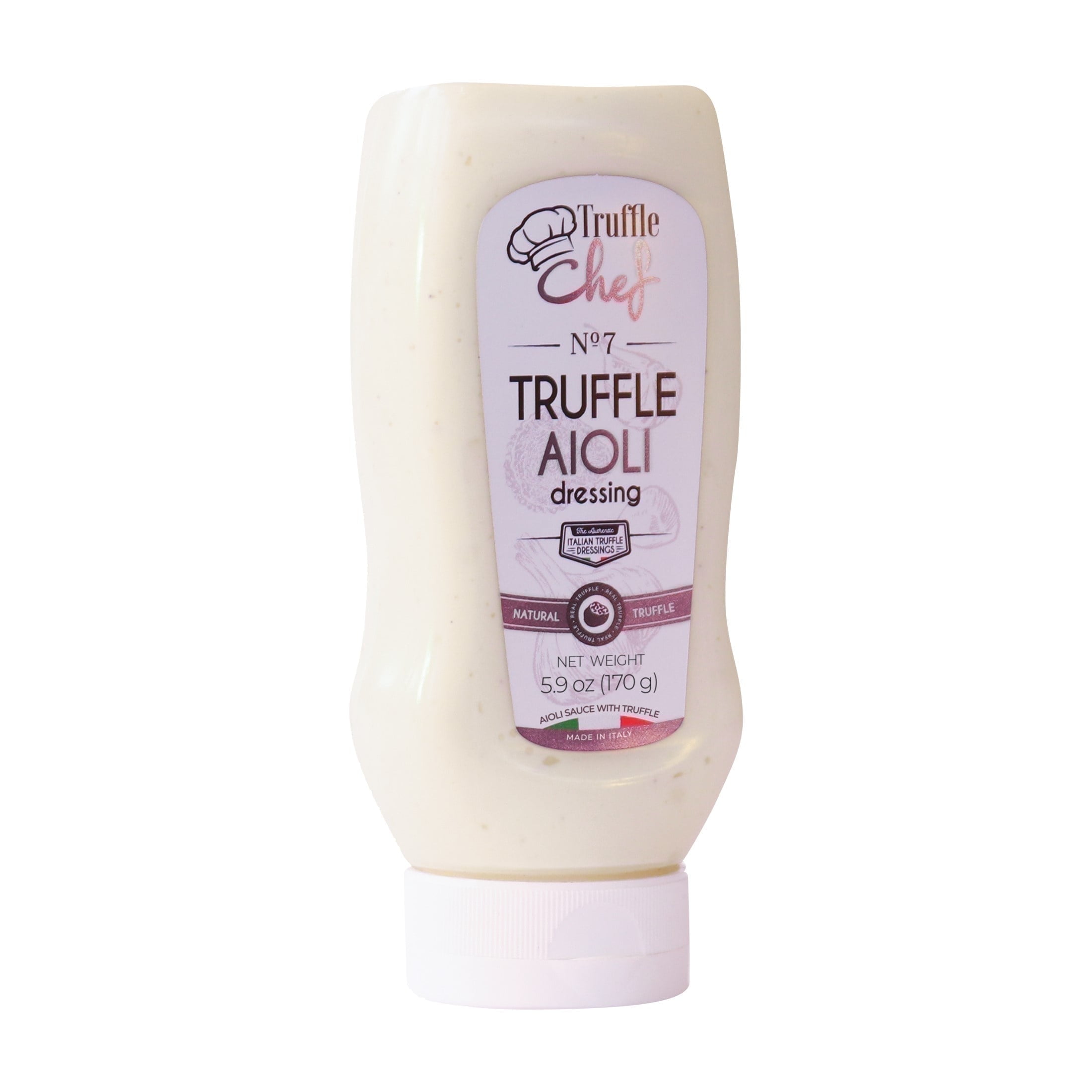 Truffle Chef Truffle Aioli Sauce, Creamy Mediterranean Garlic Sauce, 5 ...