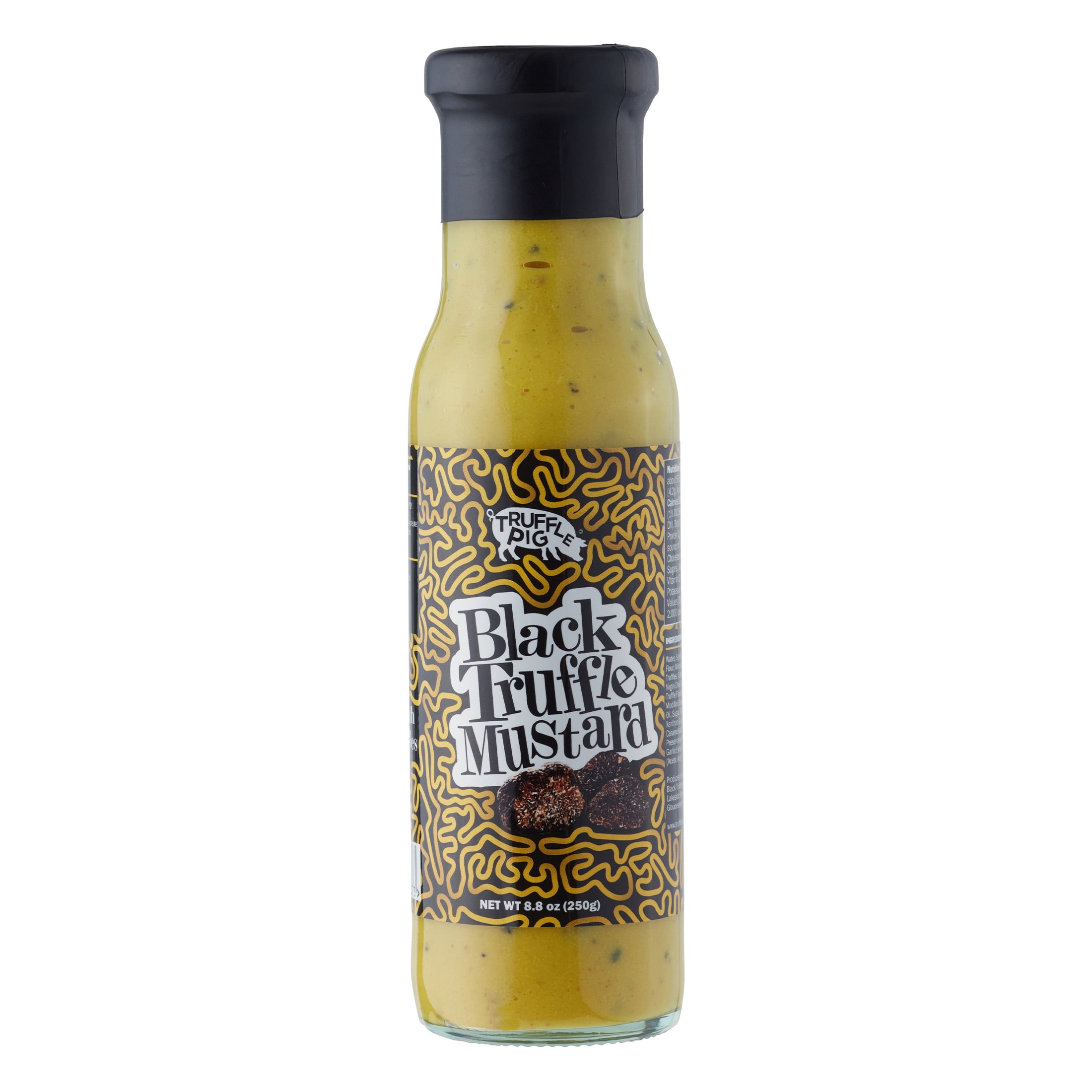 Truffle Pig Specialty Condiments: Black Truffle American Mustard, 8.45 ...