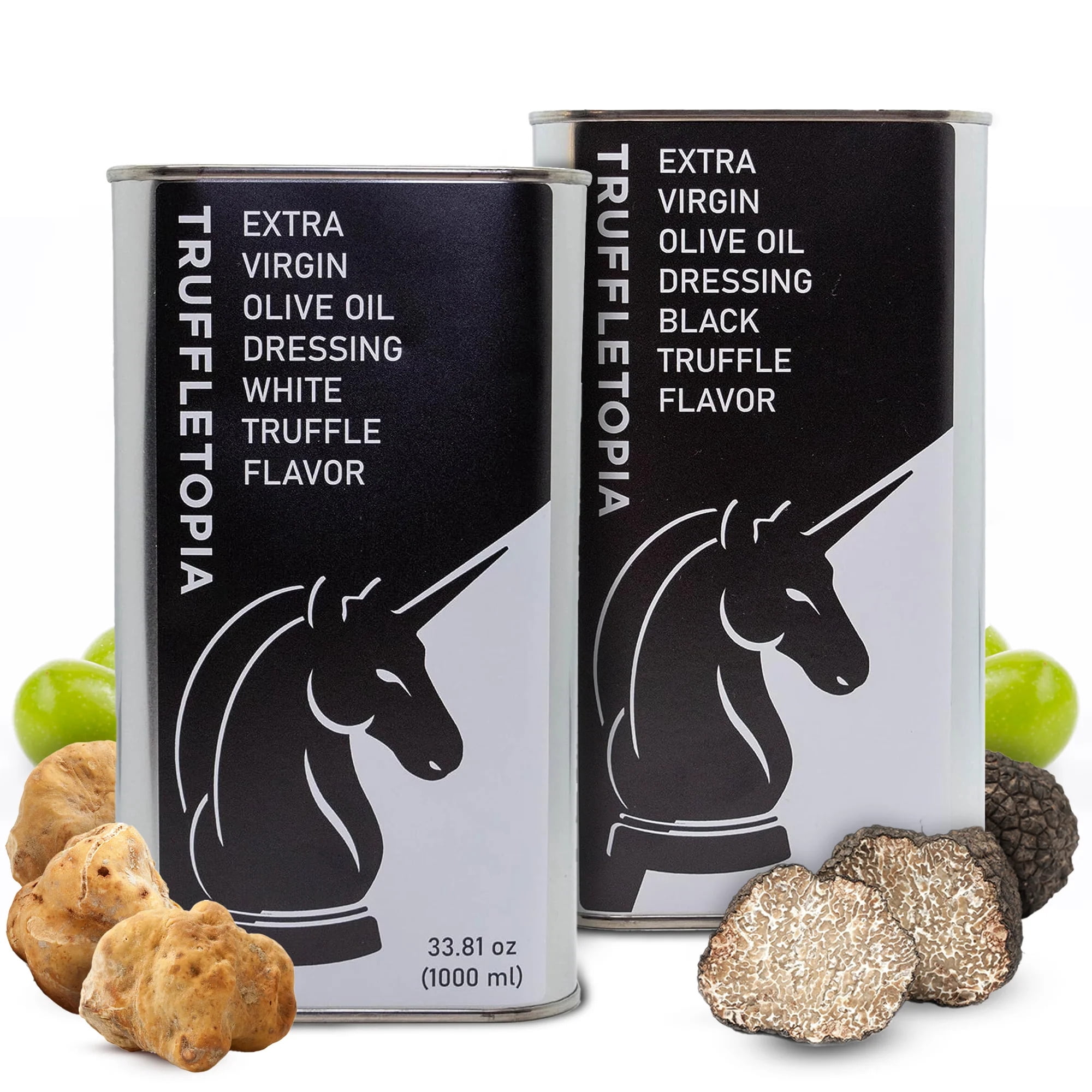 Truffletopia | Bulk Black Truffle & White Truffle Oil | Extra Virgin ...