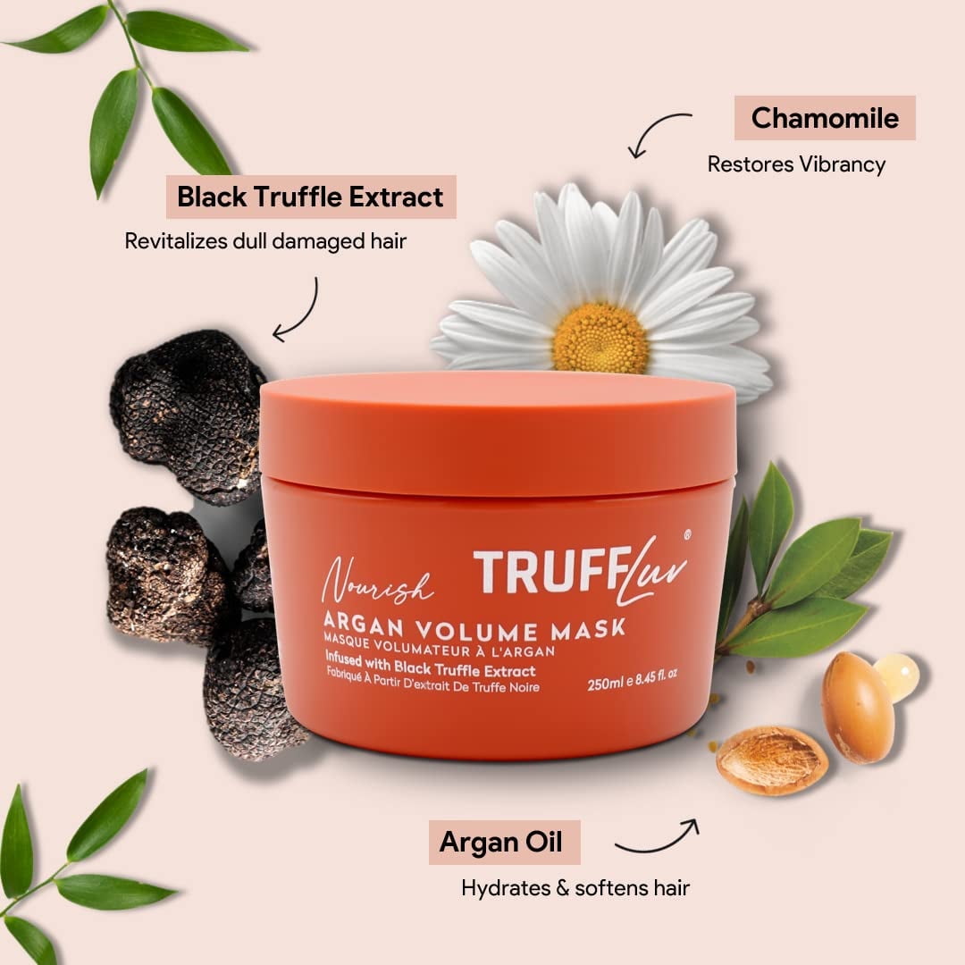 Truffluv Argan Treatment Mask 500 ml / 16.9 Fl Oz - Walmart.com