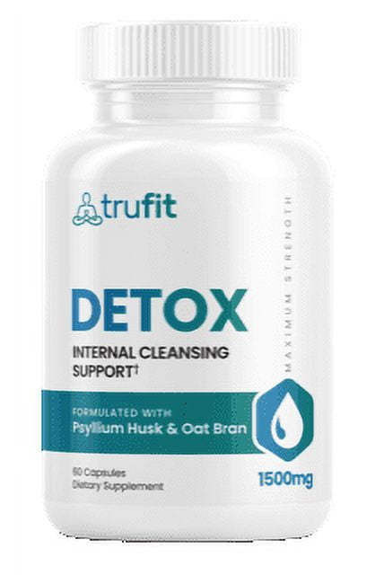 Trufit Fast Acting Detox Pills with Internal Cleansing Support Dietary ...
